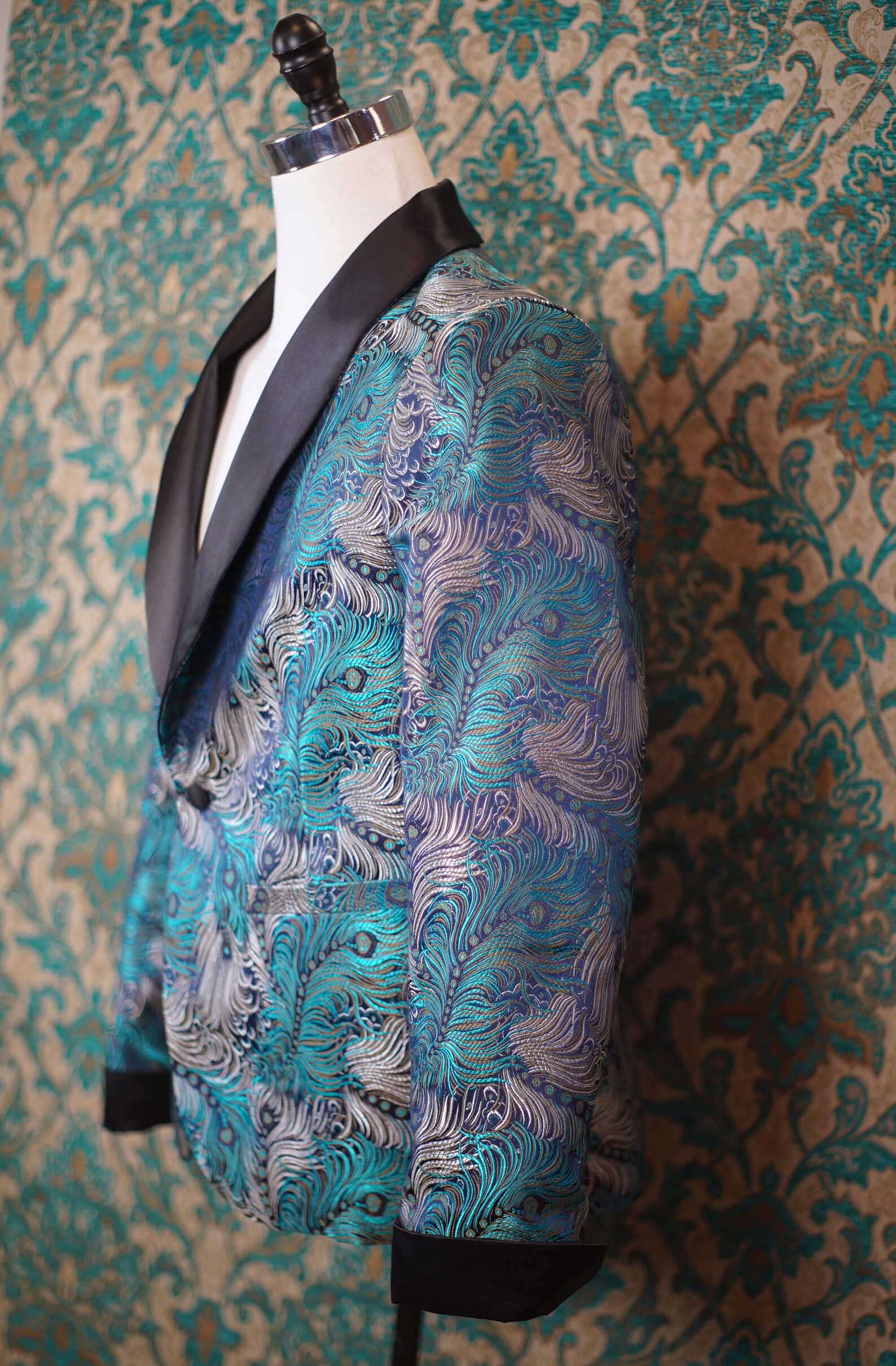 Famous Silk Brocade Dinner Jackets---custom Made--decadence'89 - Etsy