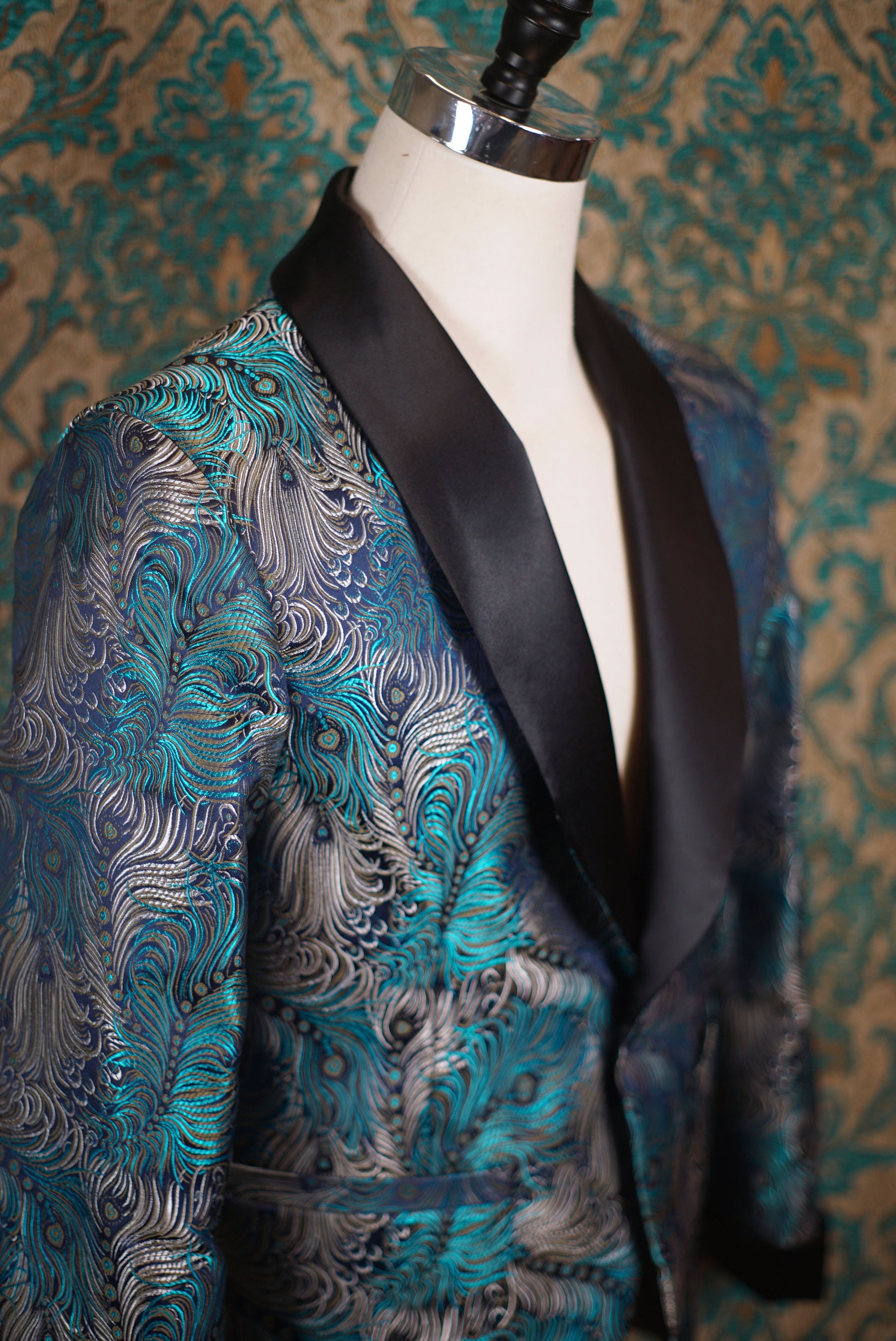 Famous Silk Brocade Dinner Jackets---custom Made--decadence'89 - Etsy