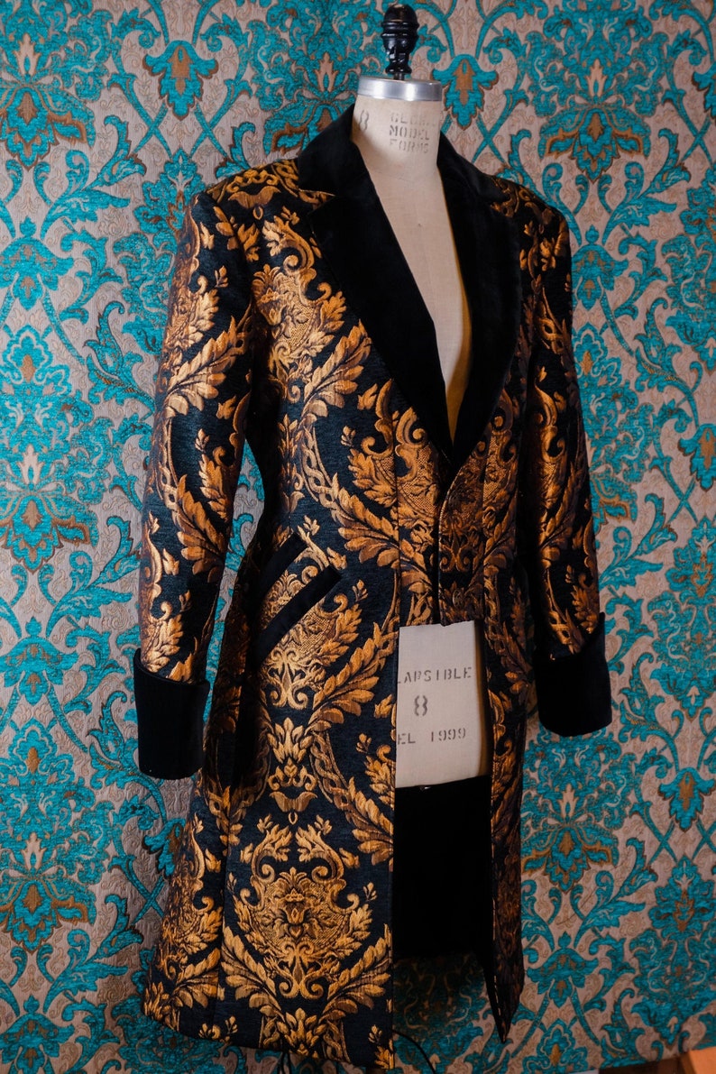 Custom Frock Coat, Tailcoats, and Dressing Gowns - Etsy
