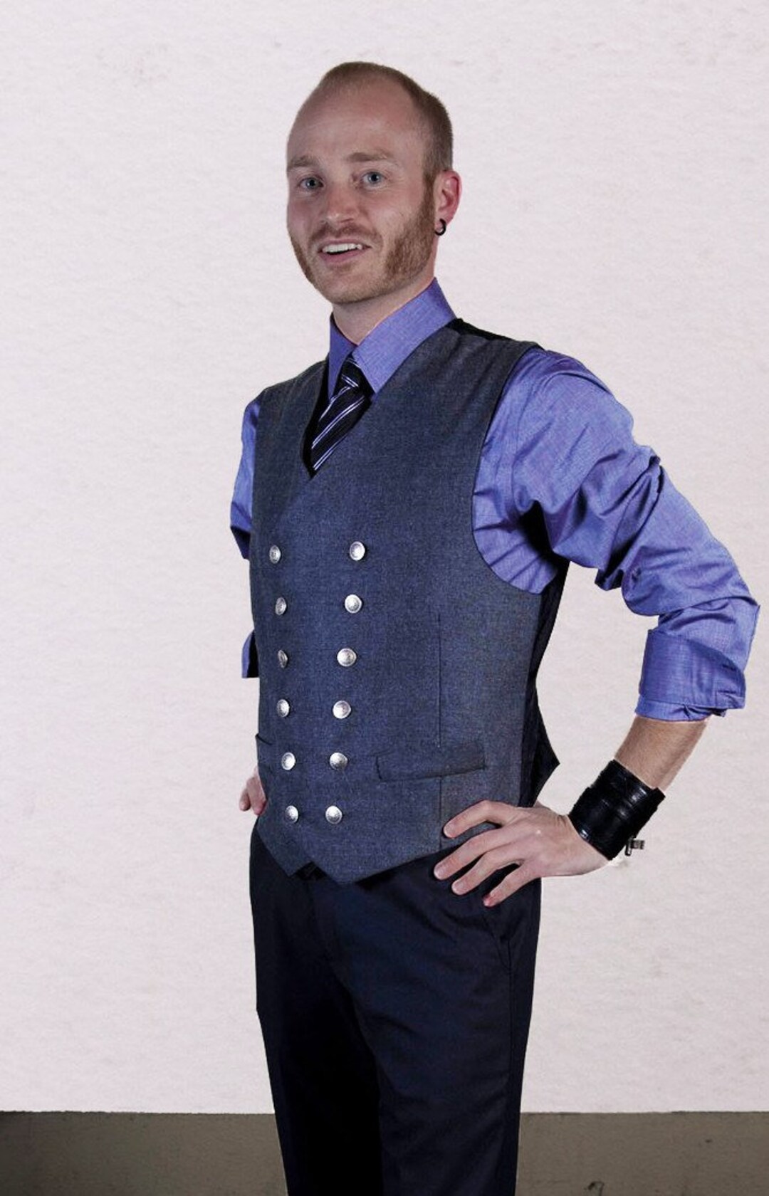 Classic Double Breasted Vests - Etsy