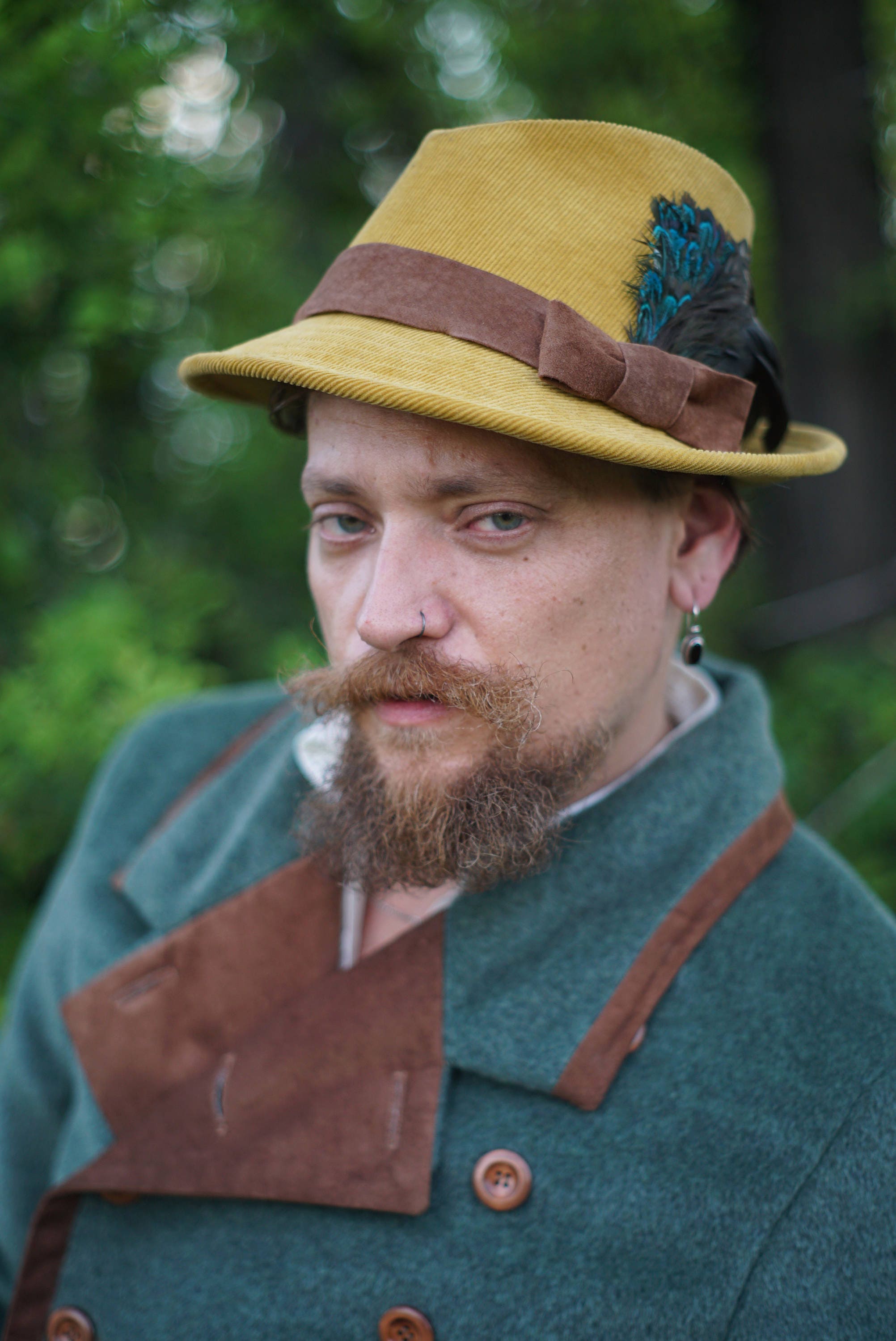 Alpaca and Leather Reefer Jackets - Etsy