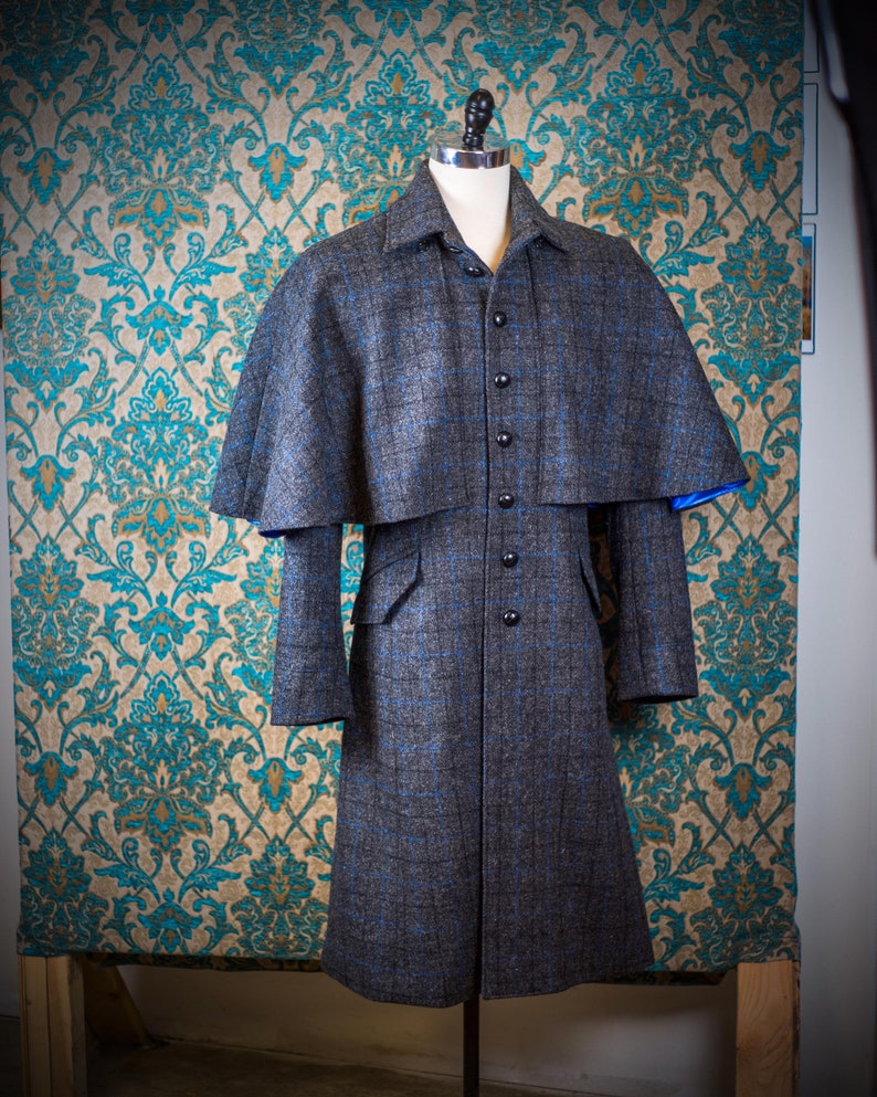 Harris Tweed Greatcoats and Inverness Coats - Etsy