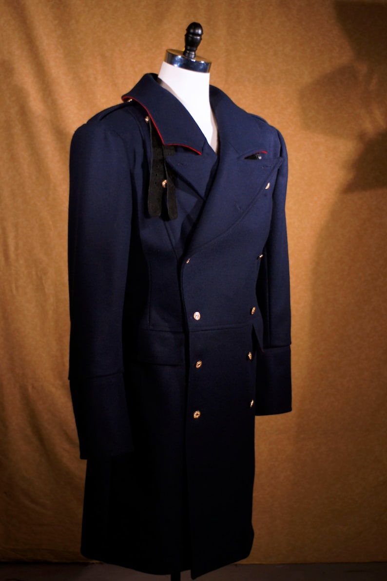 Military Style Overcoats----with Peak Lapels! - Etsy