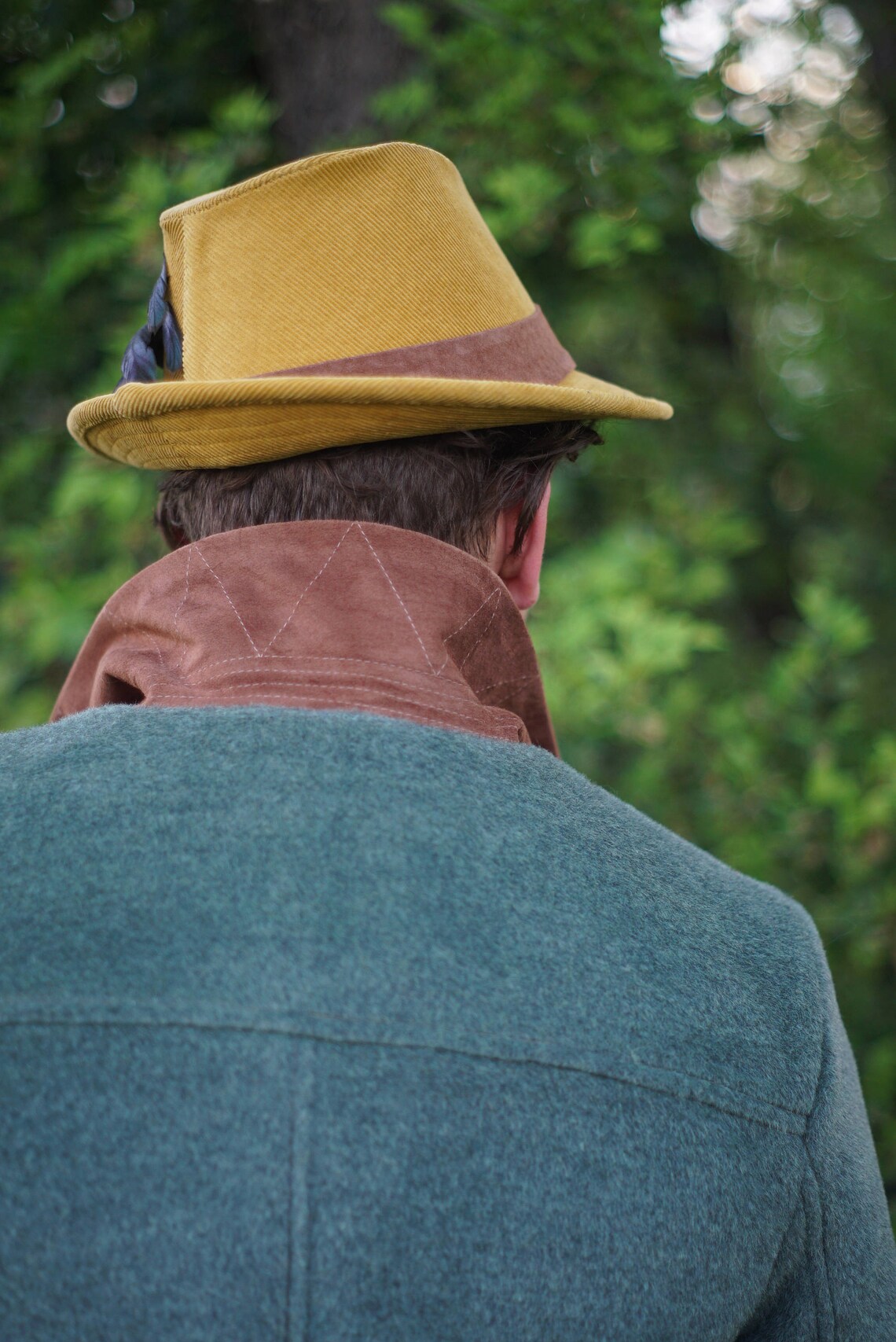 Alpaca and Leather Reefer Jackets - Etsy