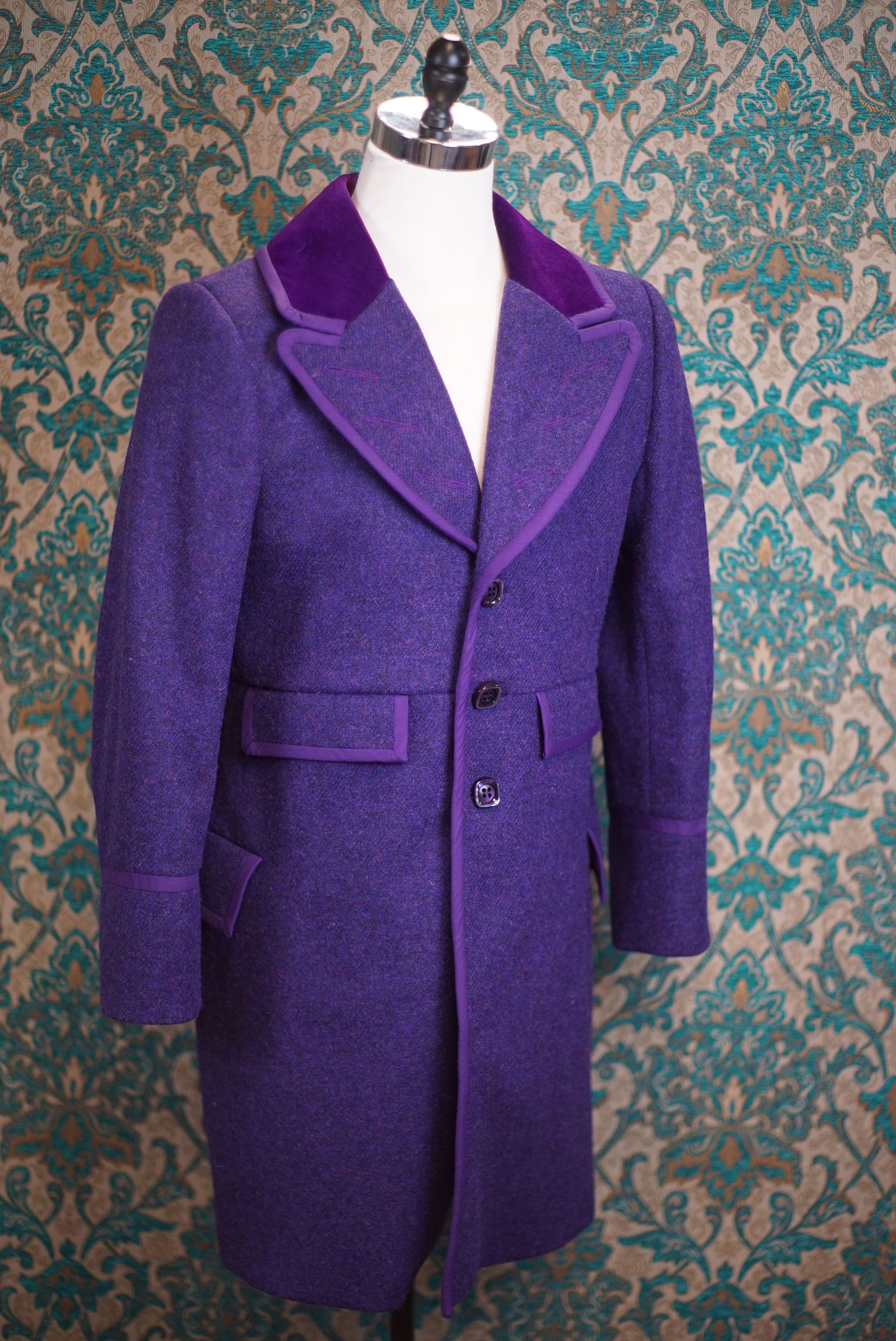 Tweed Frock Overcoats - Etsy