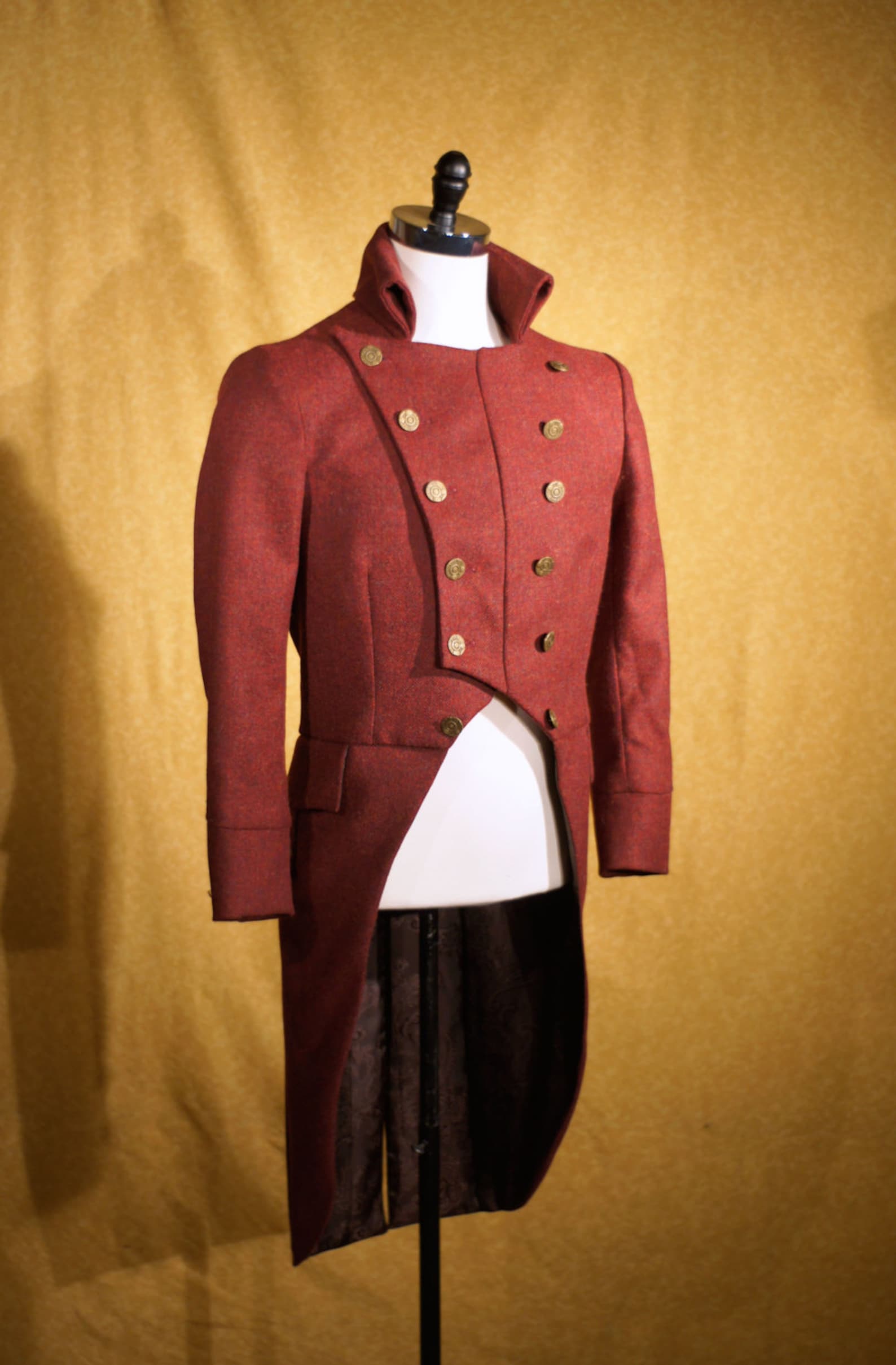 Custom Tweed Military Tailcoats - Etsy