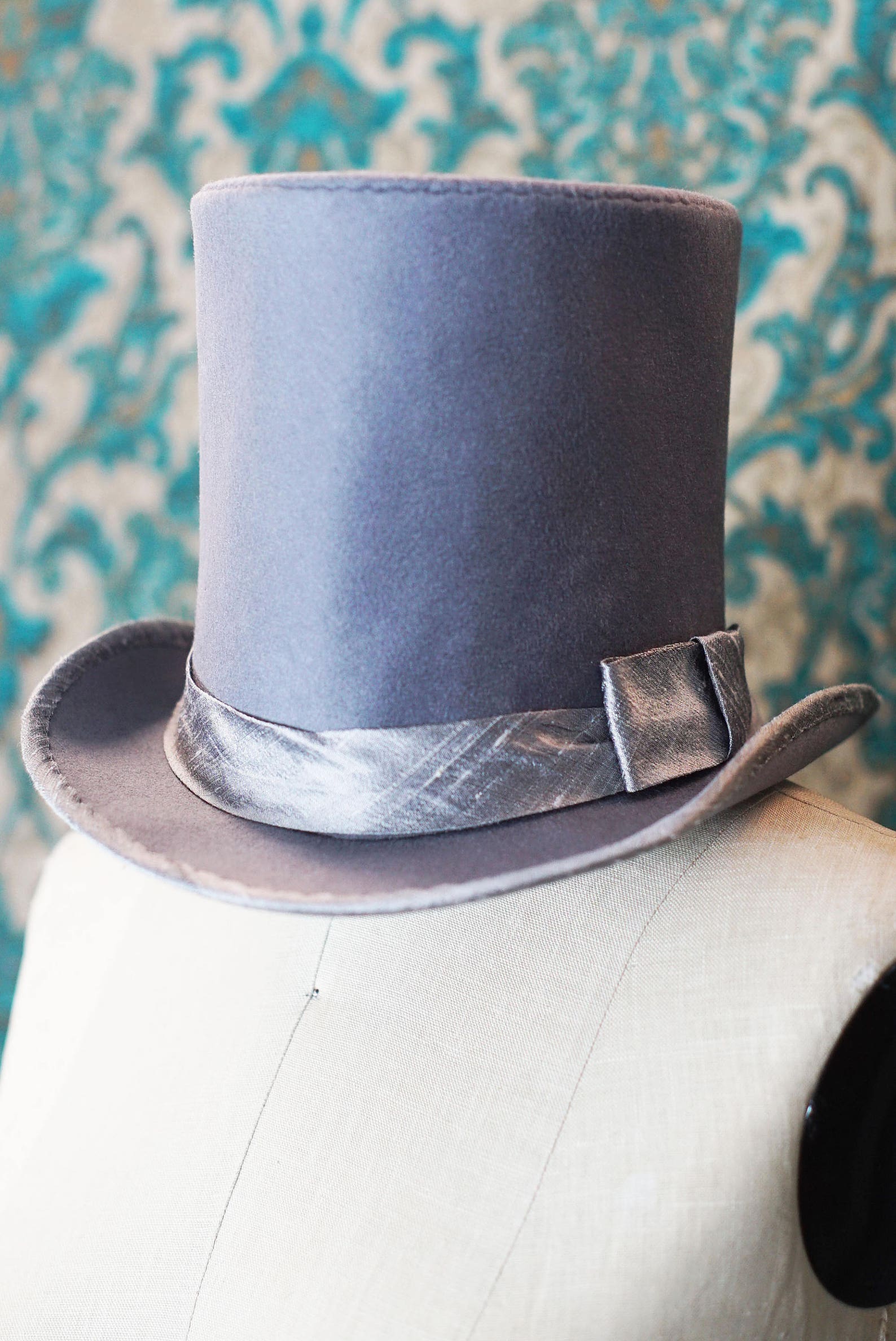The Incredible Custom Top Hatin Silver Grey - Etsy