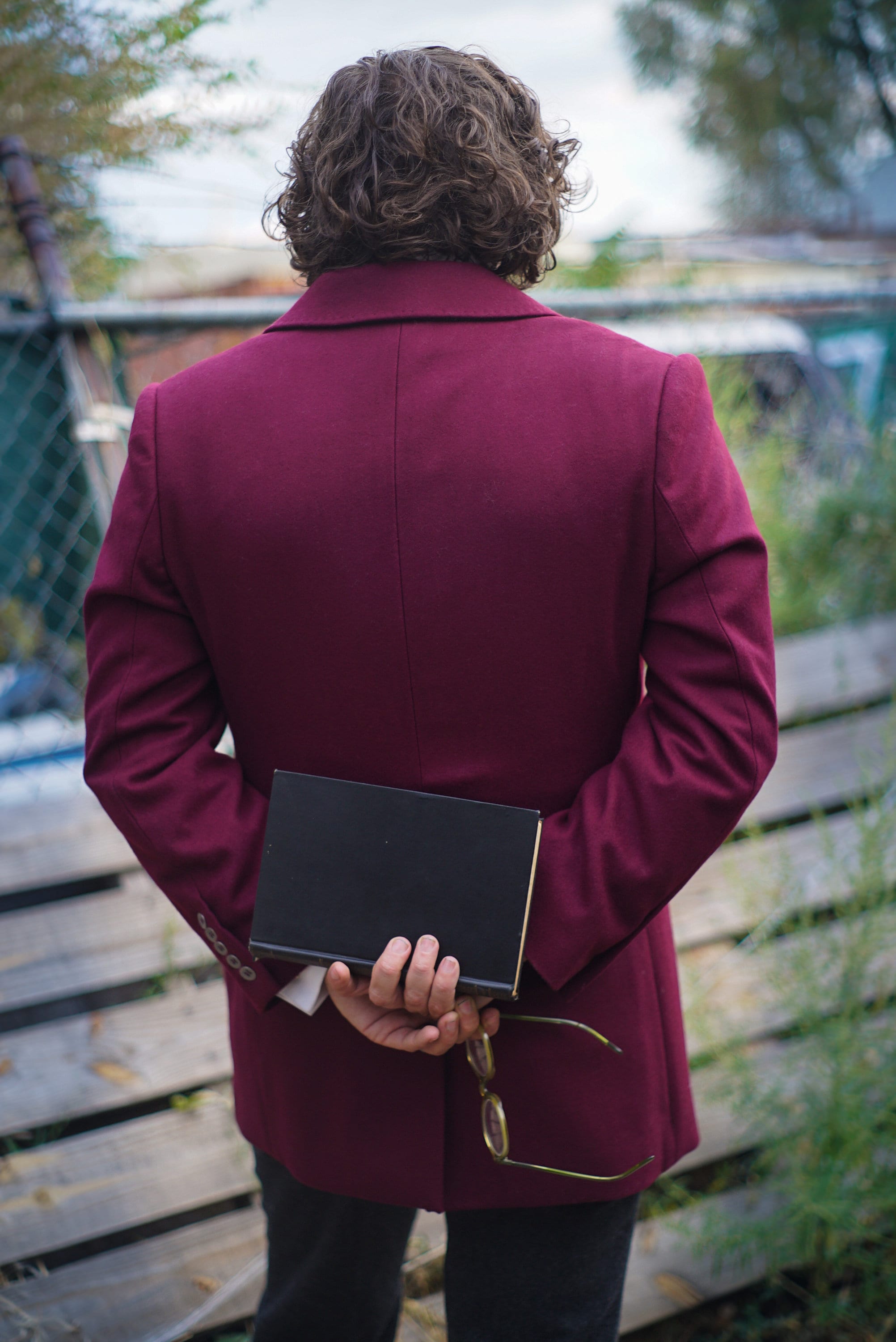 Cherry Red Detective Blazer | Etsy