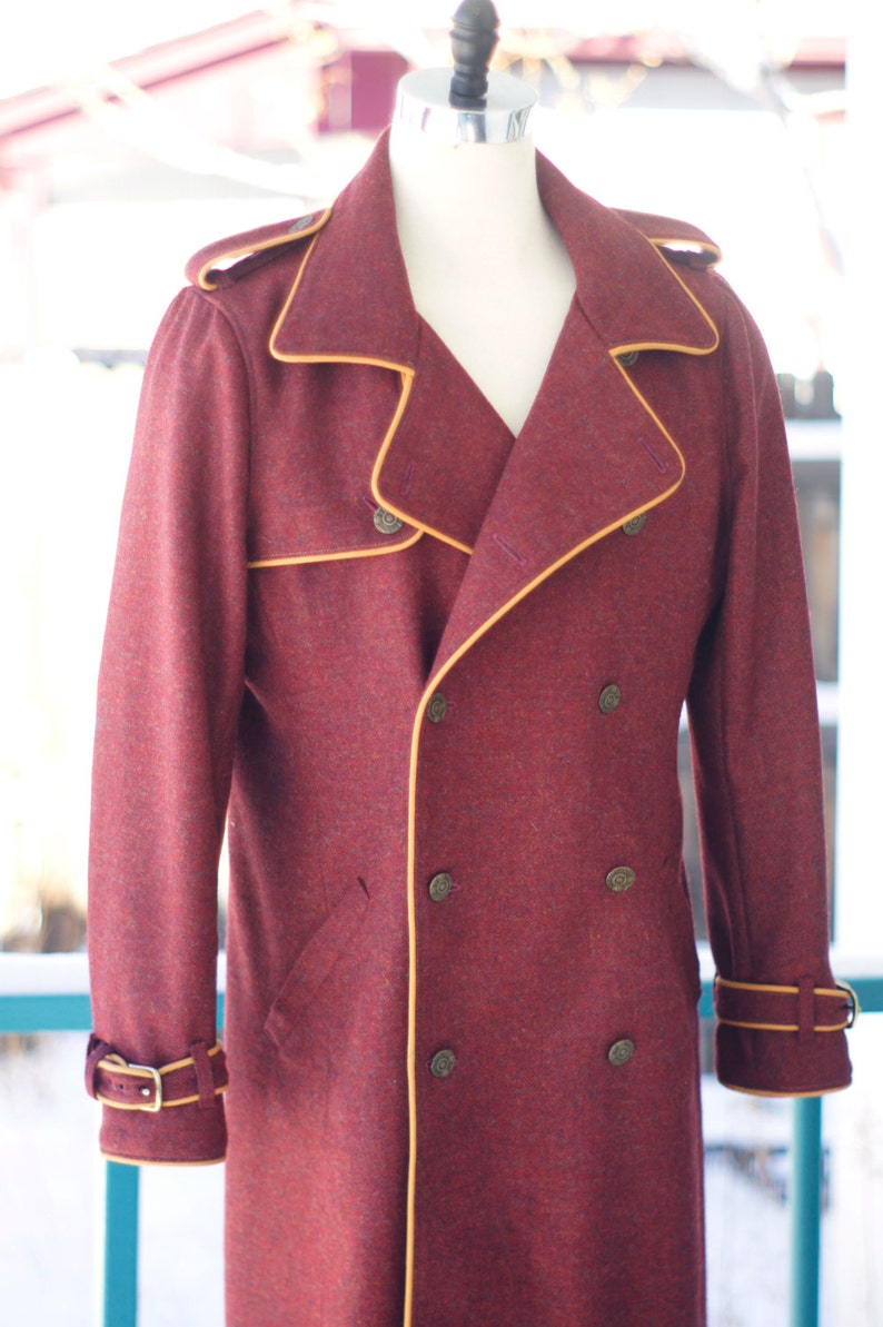 Famous Tweed Trench Coats - Etsy