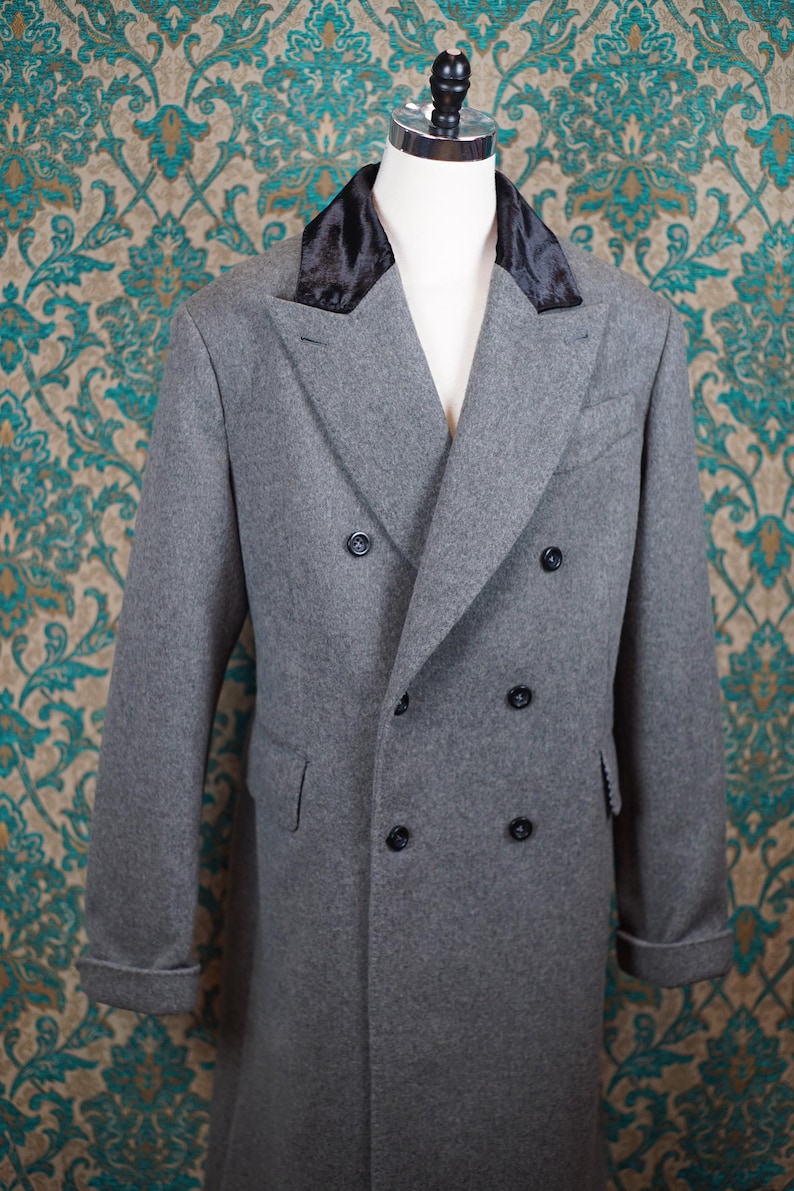 Custom Ulster Coatsin Cashmere and Silk - Etsy