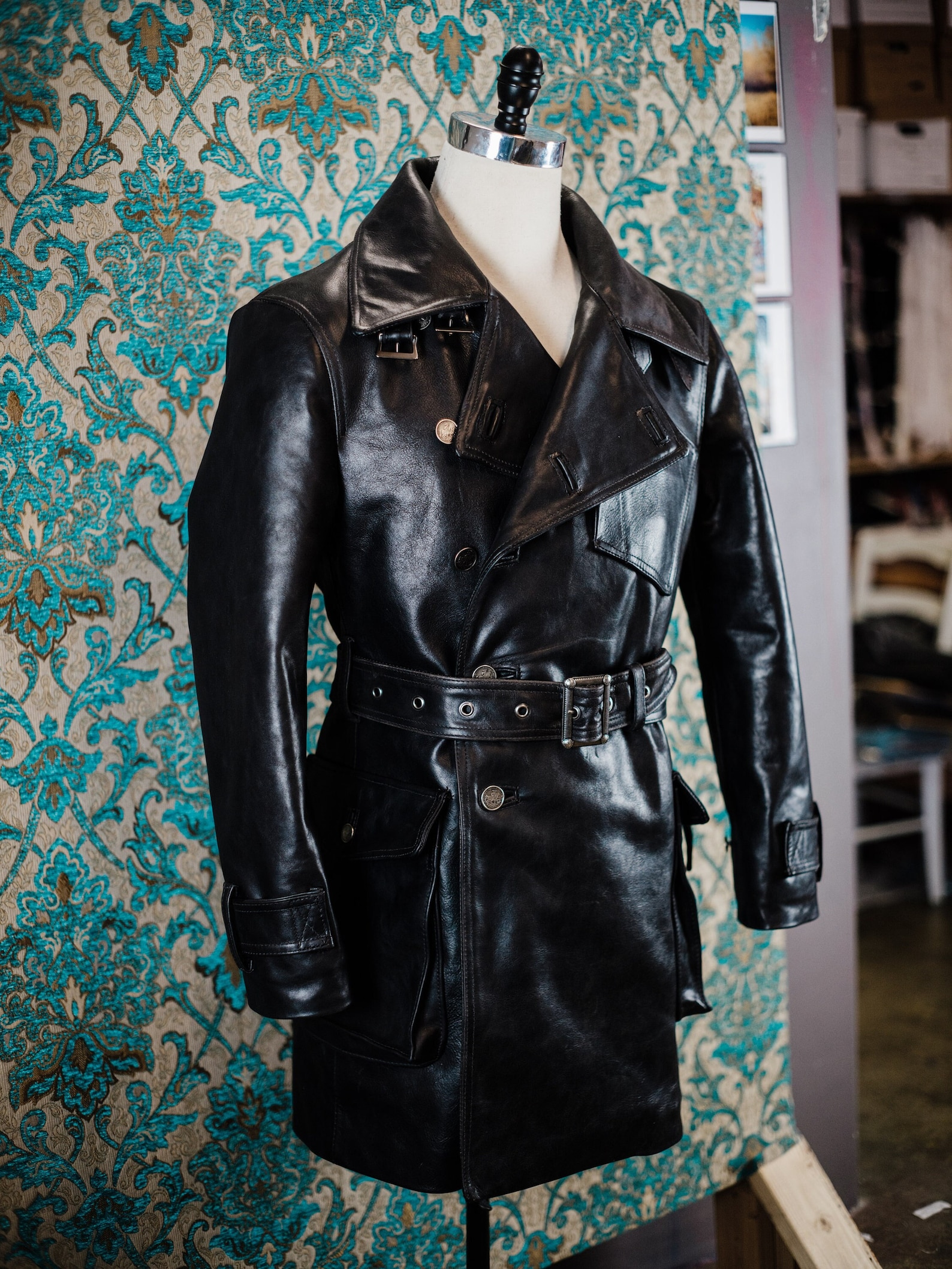 American Horsehide Dispatch Jacket---custom Made - Etsy