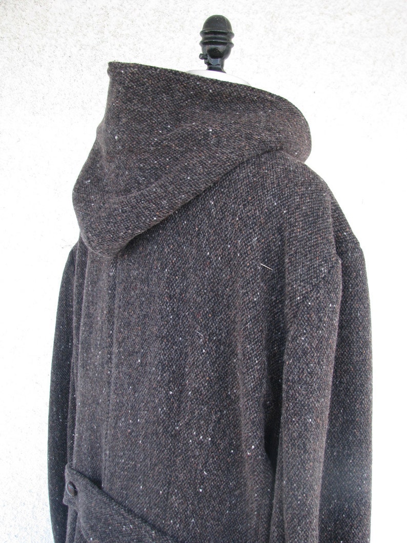 Custom Irish Tweed Overcoat---with a Hood - Etsy