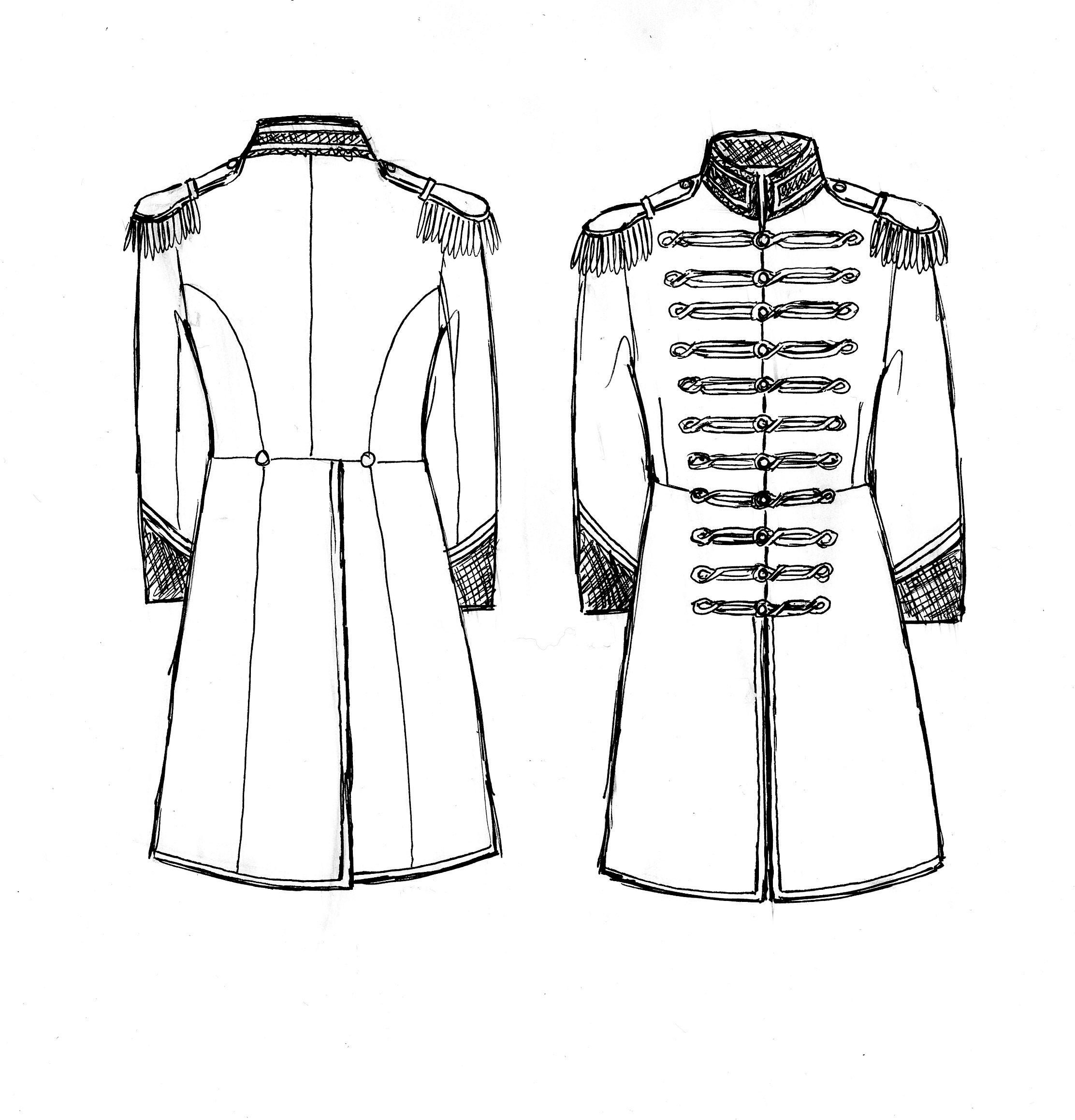 Custom Military Frocks and Tails - Etsy