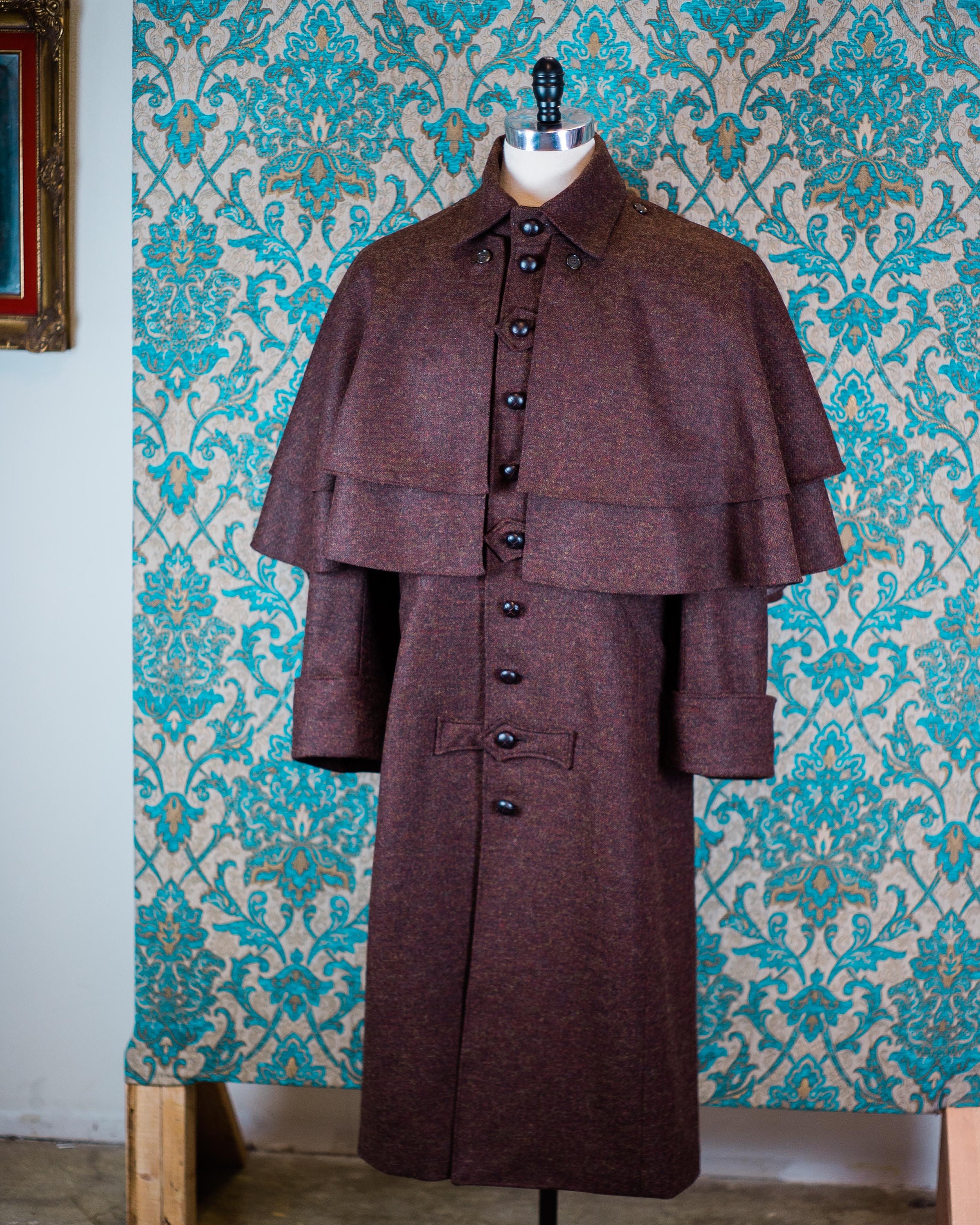 Tweed Inverness and Caped Greatcoats Coats - Etsy