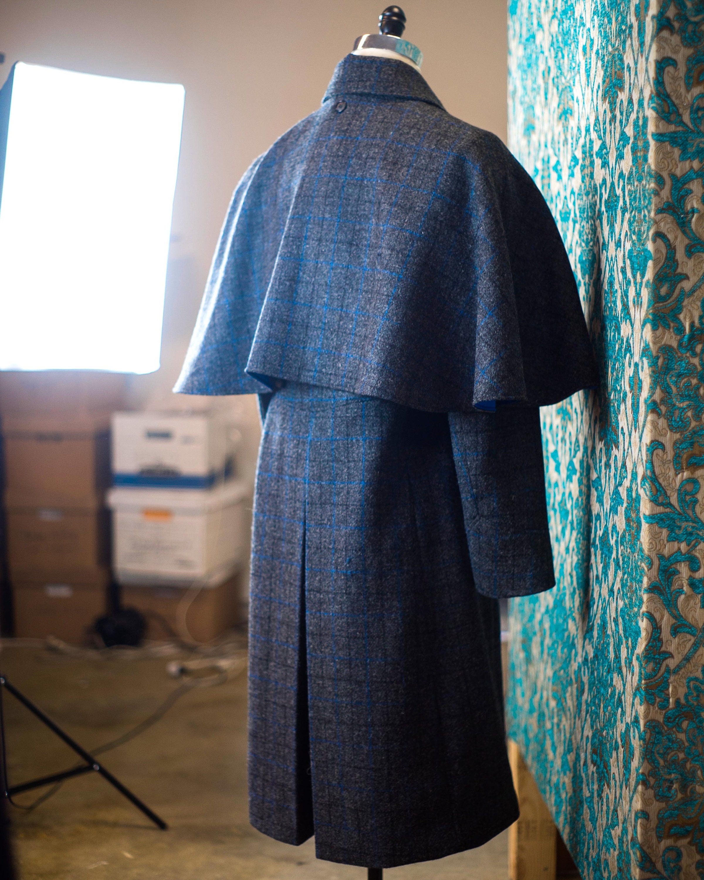 Harris Tweed Greatcoats and Inverness Coats - Etsy