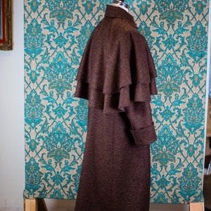 Tweed Inverness and Caped Greatcoats Coats - Etsy