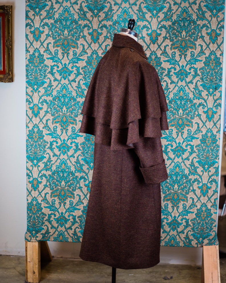 Tweed Inverness and Caped Greatcoats Coats - Etsy