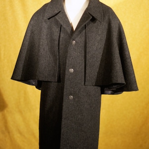 Double Layer Cape---1970s Victorian Style - Etsy