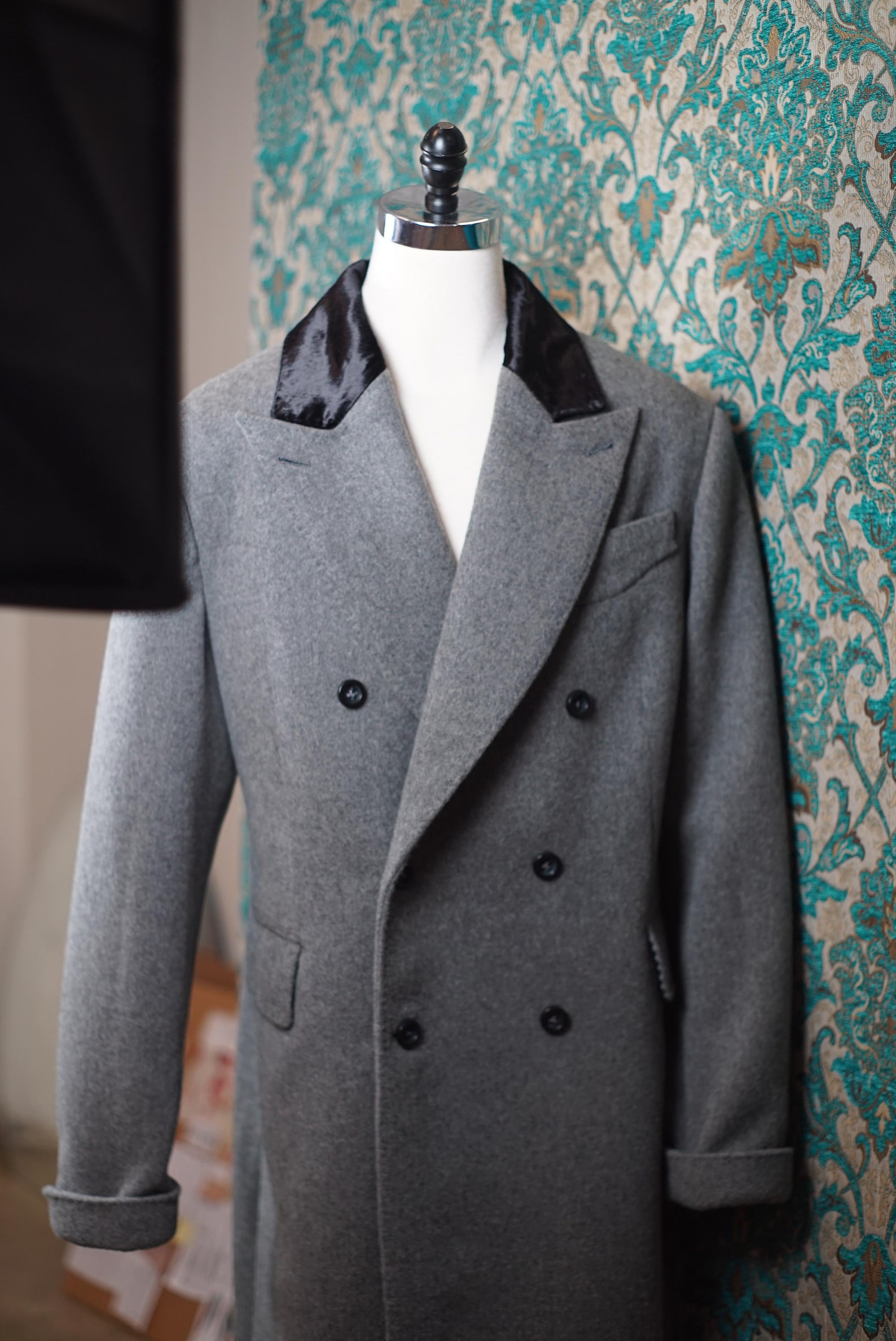 Custom Ulster Coatsin Cashmere and Silk - Etsy