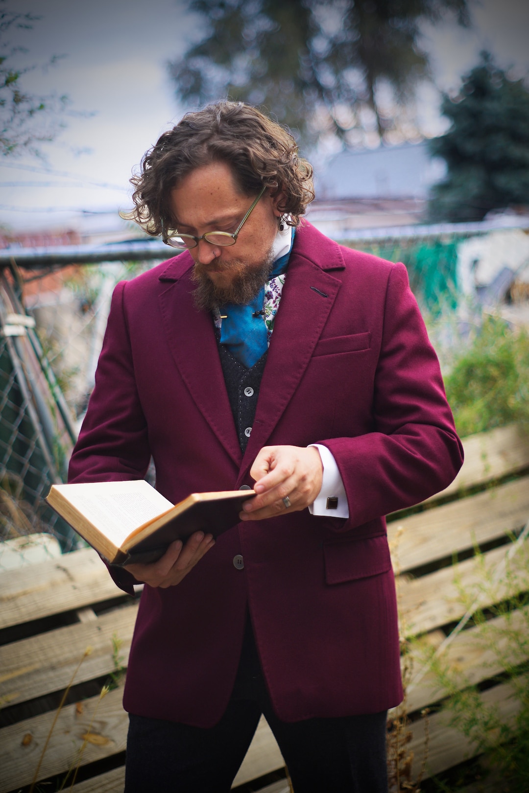 Cherry Red Detective Blazer - Etsy