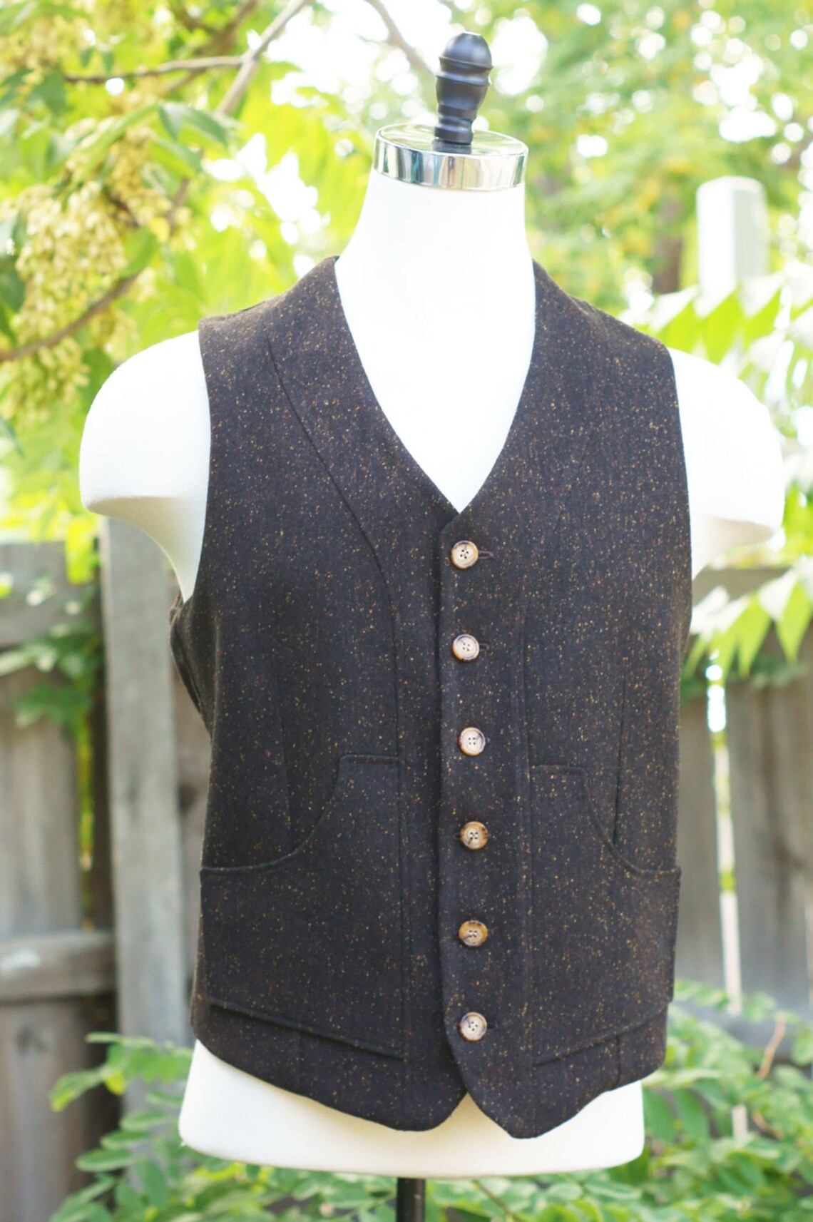 Irish Tweed Vests and Caps - Etsy