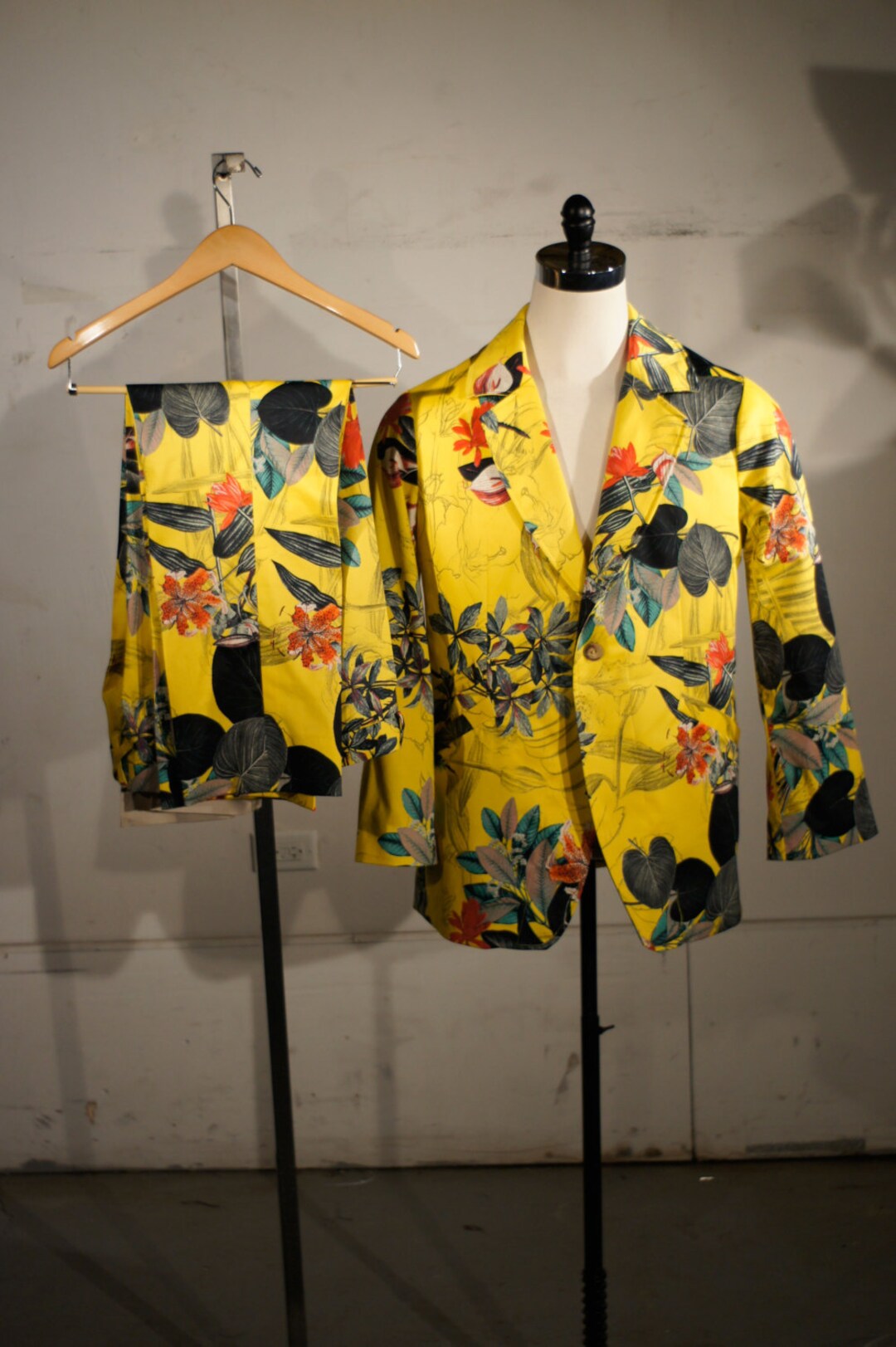 Shocking Printed Suits--in Floral or the Pattern of Your Dreams - Etsy