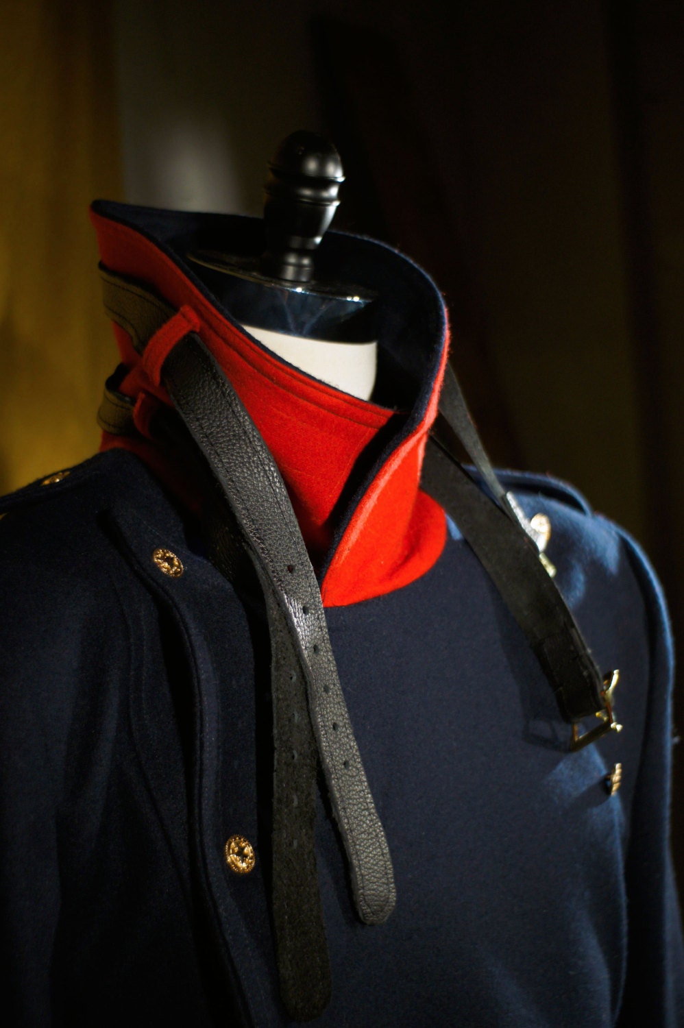 Military Style Overcoatswith Peak Lapels - Etsy