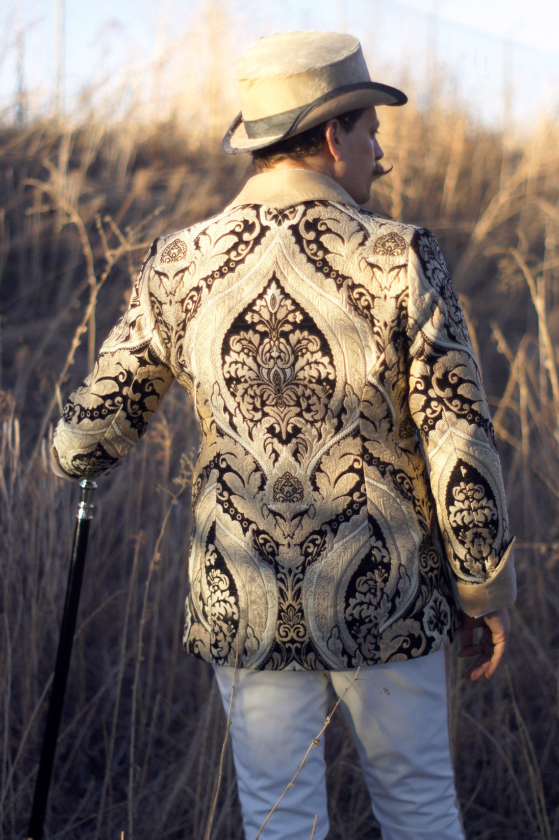 Brocade Dinner and Smoking Jacketscustom Madedecadence'89 - Etsy