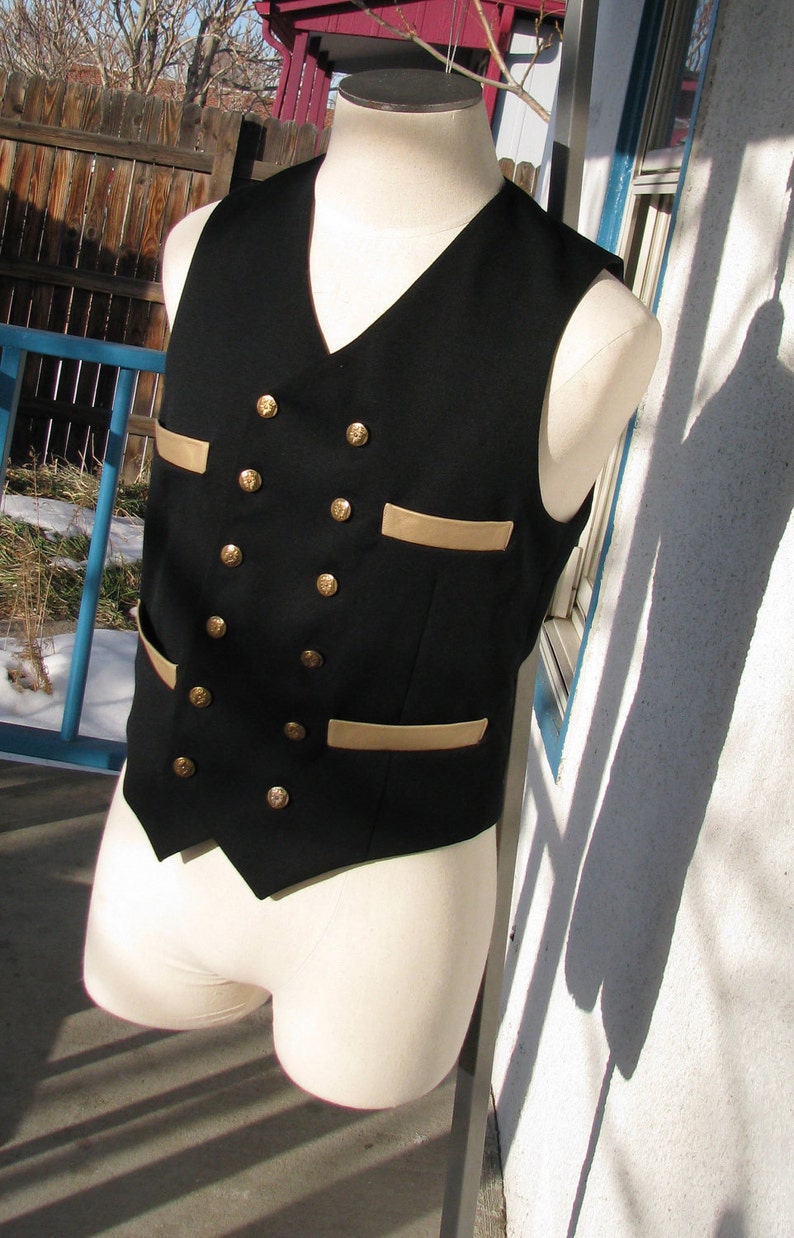 Custom Double-breasted Vests - Etsy