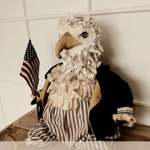 Eagle Epattern-primitive Eagle USA Liberty Cloth Doll Craft Digital ...