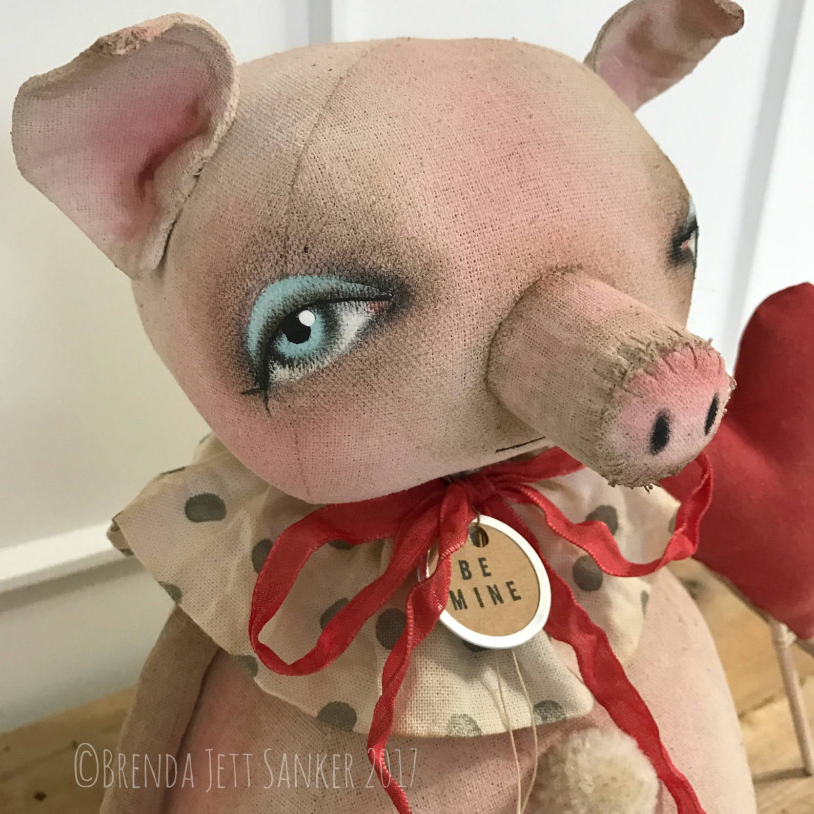 Pig Epattern-primitive Pig Cloth Doll Craft Digital Download Sewing ...