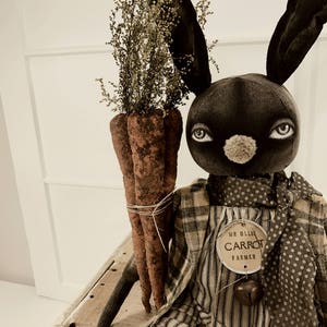 Rabbit Epattern-primitive Bunny Cloth Doll Craft Digital Download ...