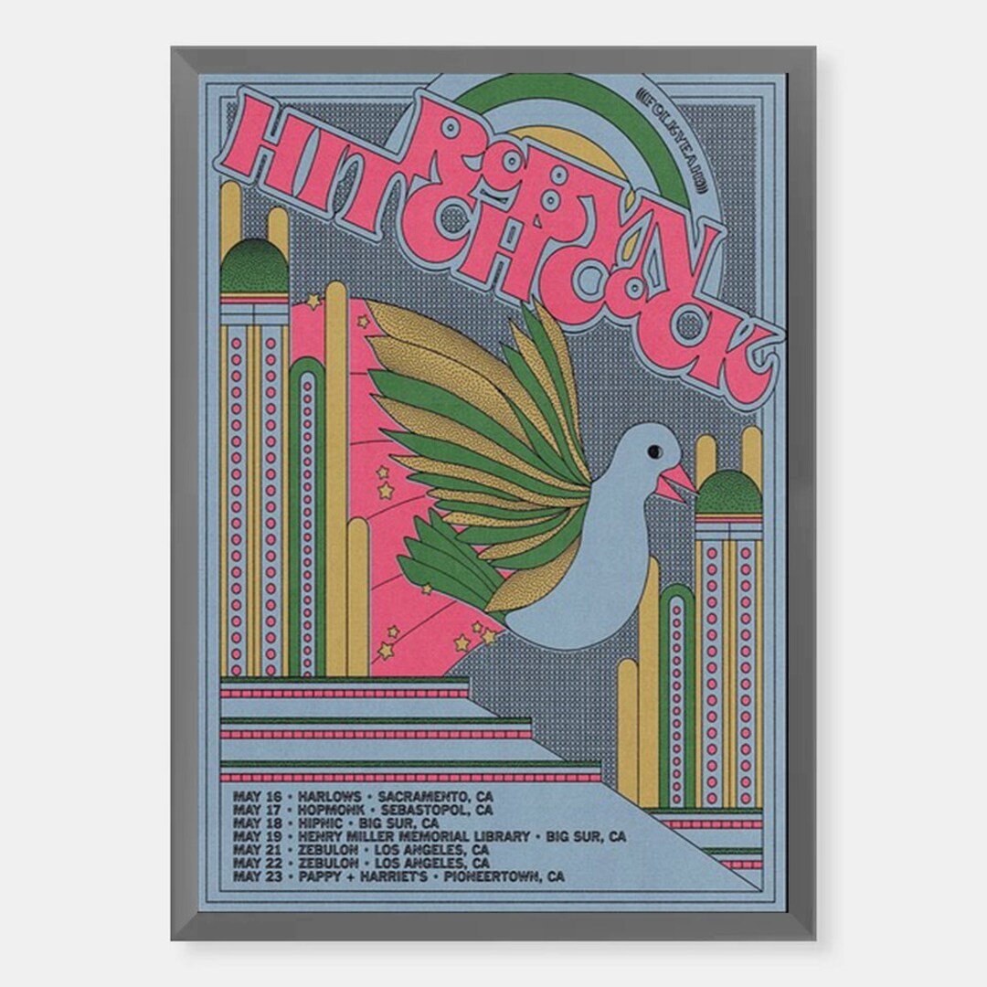 Robyn Hitchcock May Shows 2024 Poster - Etsy