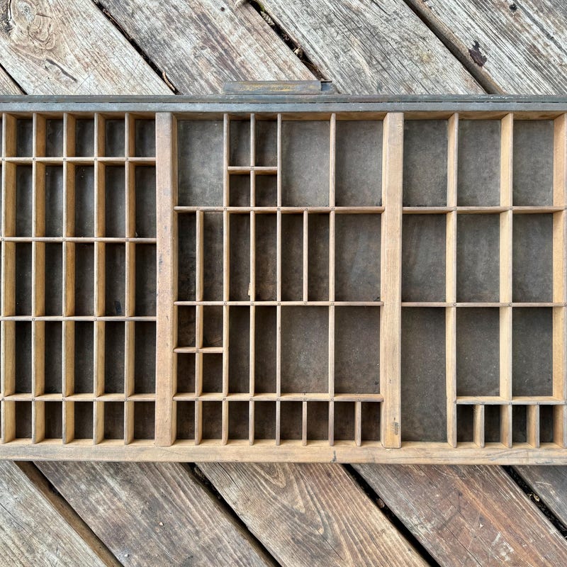 Letterpress Tray - Etsy