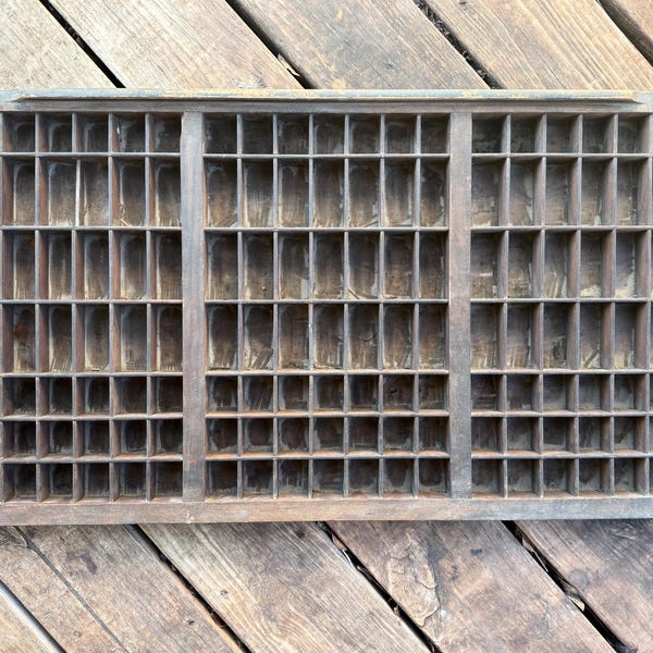 Letterpress Tray - Etsy