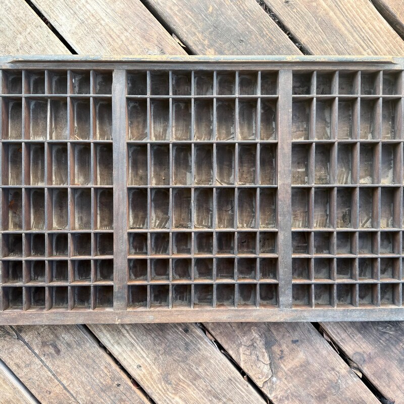 Letterpress Tray - Etsy