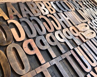 Wood Block Letters | Etsy