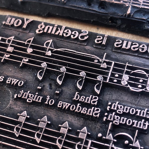 Letterpress Plate - Etsy