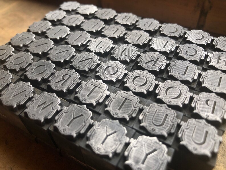 Pick Your Letters - Antique Letterpress Letter PRINTING BLOCKS - Serif ...