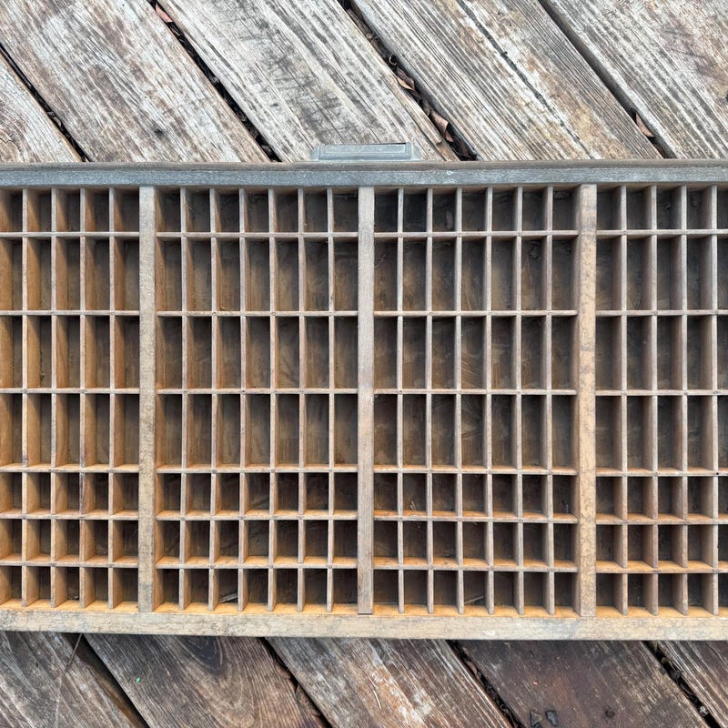 Letterpress Tray - Etsy