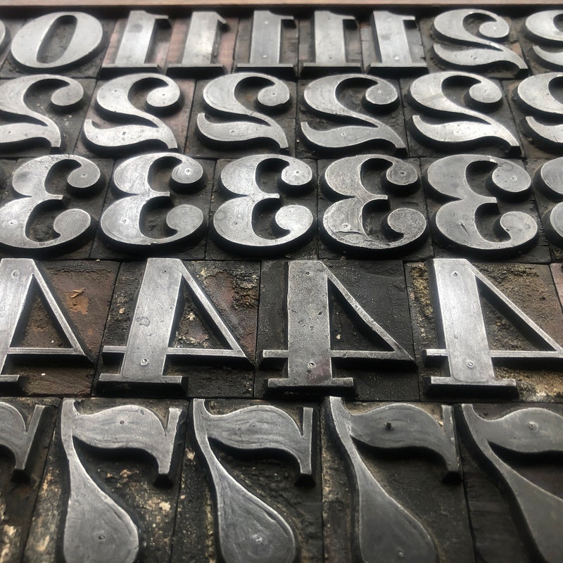 Letter and Numbers Blocks - Etsy