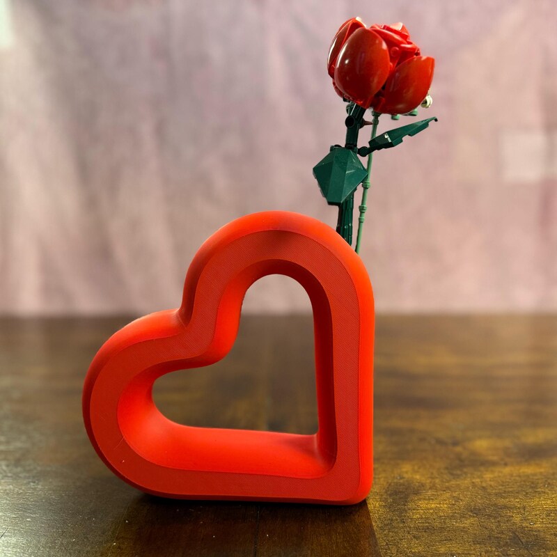 Heart Shaped Vase - Etsy