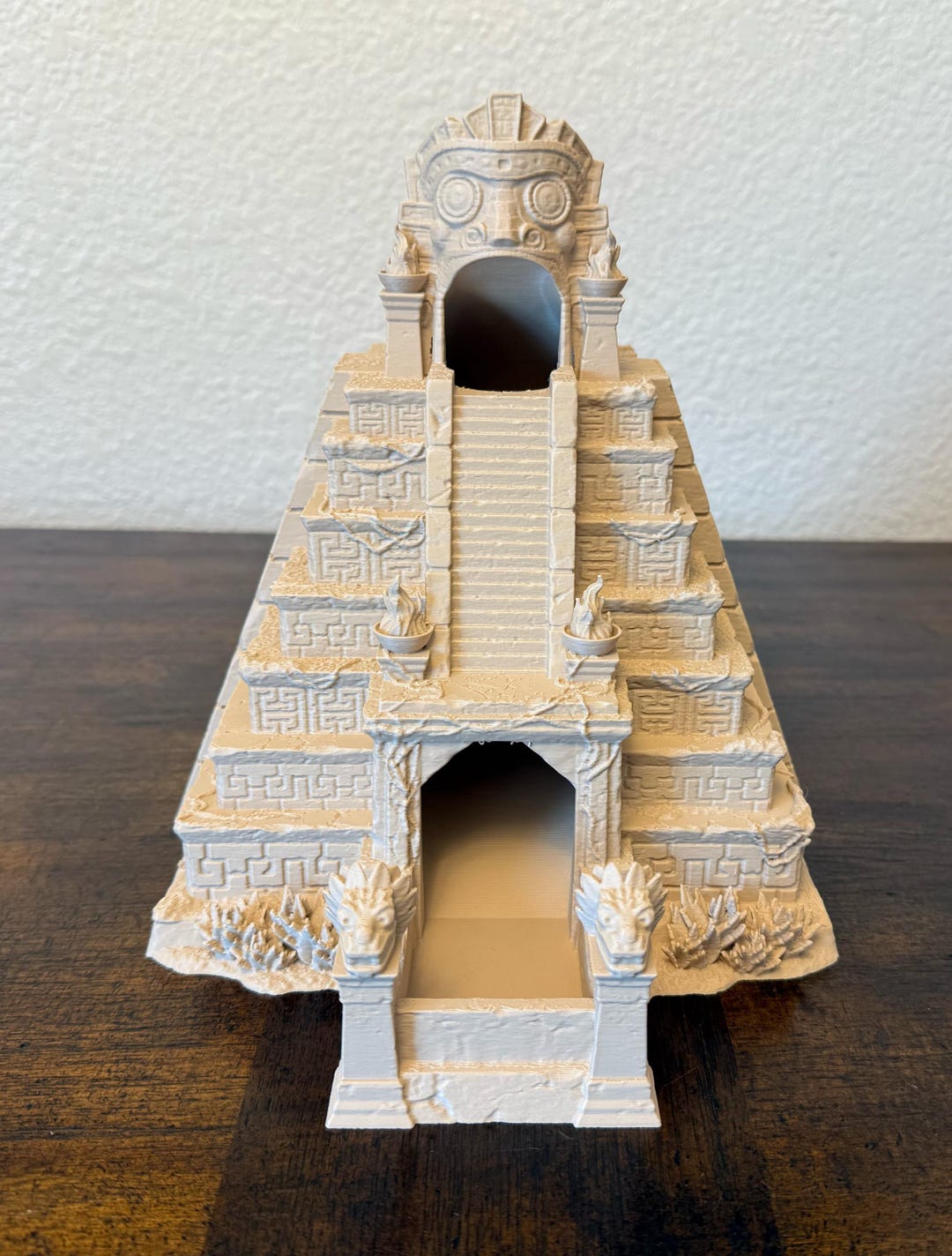 Mayan Pyramid Dice Tower | 3D Printed Dnd Dice Roller | Aztec Temple ...