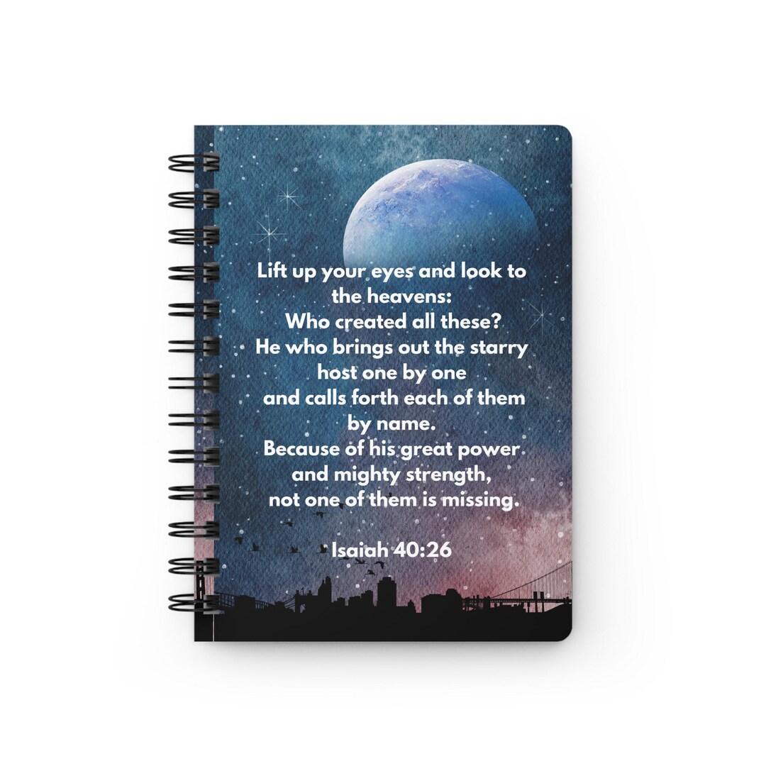 Starry Night Scripture Journal: Inspirational Faith Diary - Etsy
