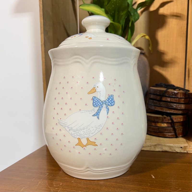 Goose Cookie Jar - Etsy