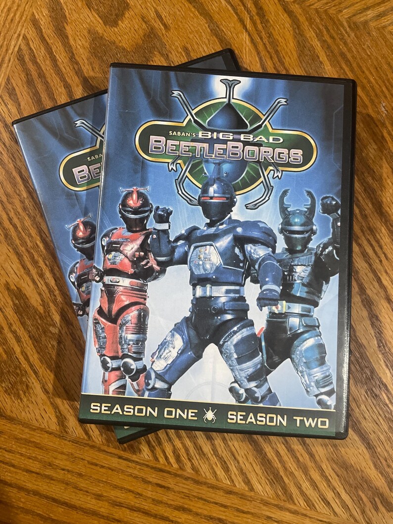 Big Bad Beetleborgs Complete Series DVD (region 1 NTSC) 1996 88 ...