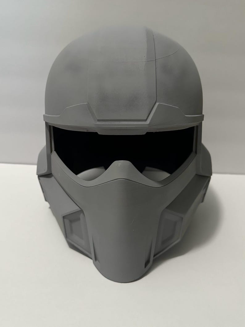 Tactical Helmet | Futuristic Sci-fi Combat Helmet | Space Trooper Armor ...