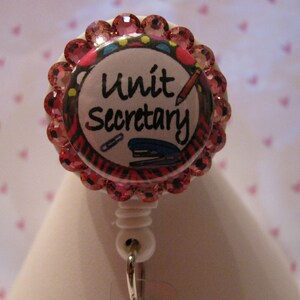 Unit Secretary Badge Reel, Unit Clerk Badge Reel, Unit Secretary Badge ...