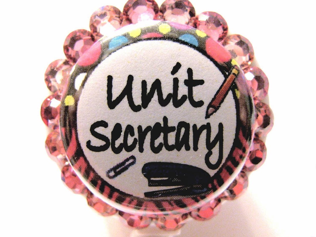 Unit Secretary Badge Reel, Unit Clerk Badge Reel, Unit Secretary Badge ...