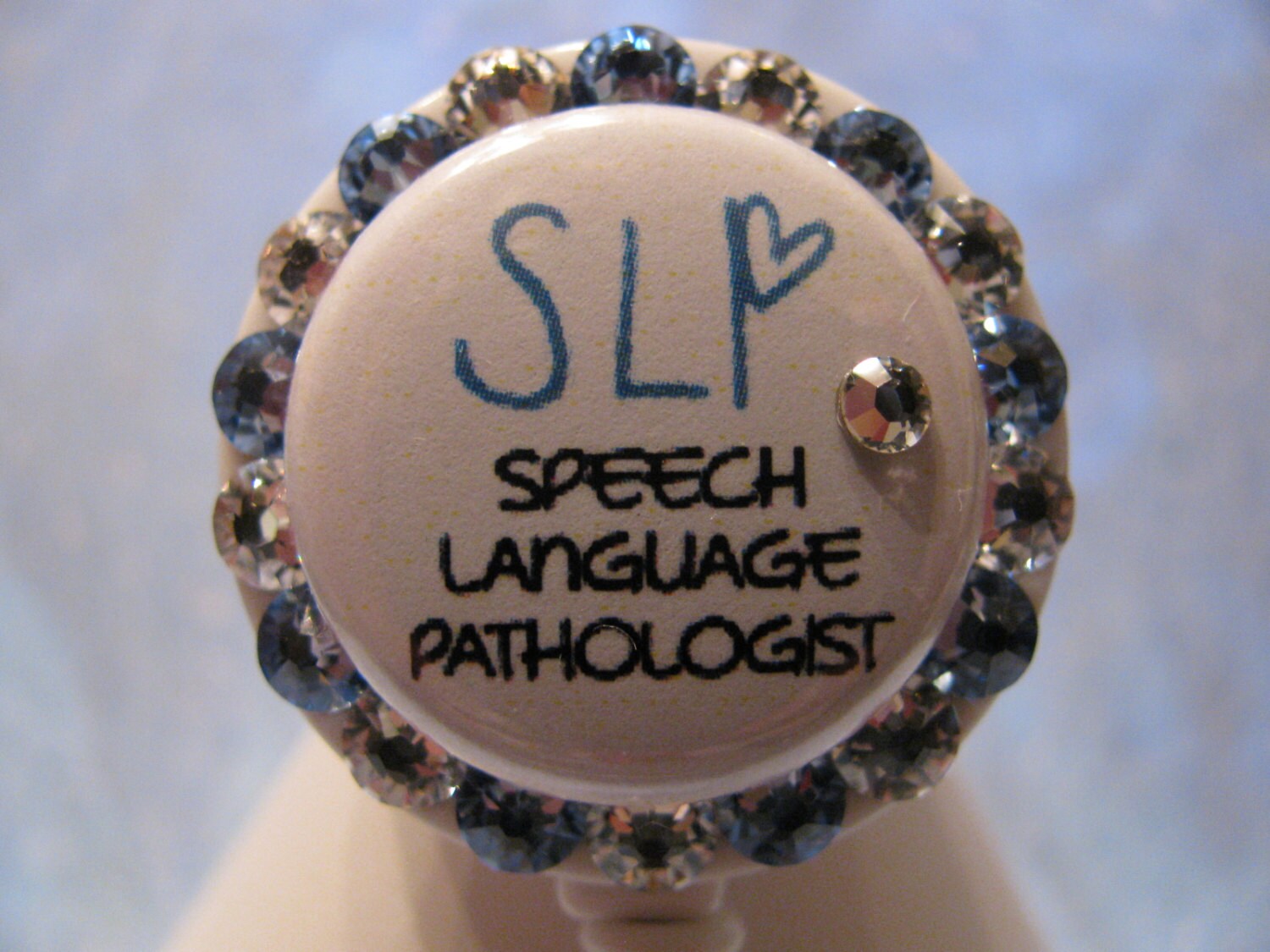 Speech Language Pathologist Badge Holder SLP Badge Reel | Etsy